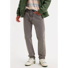 Levi's LEVI'S Herren Straight-Jeans "501 LEVI'S ORIGINAL", grau, Gr. 34, Denim/Jeans, Obermaterial: 100% Baumwolle, Jeans, mit Markenlabel