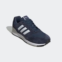 Herren Sneaker "RUN 80S", adidas Sportswear, Gr. 42,5, blau, Leder, Synthetik, Textil, Schuhe