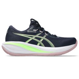 asics Damen Laufschuh "GEL-CUMULUS 28", Gr. 38midnight, illuminate gr&uuml;n, Synthetik, Schuhe, sportlicher Stil, leicht profiliertes Laufsohlenprofil,