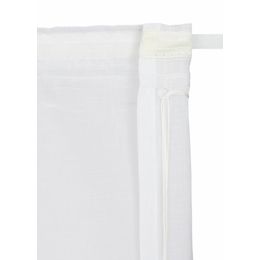 Raffrollo OTTO HOME, B:100cm H:140cm, wei&szlig;, Voile, Obermaterial: 100% Polyester, K&uuml;che, Raffrollos, "Regina", Transparent, Voile, Polyester