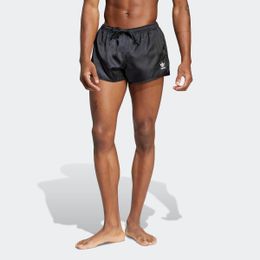 Herren Badeshorts "ADICOLOR 3-STREIFEN 2-INCH", schwarz, Gr. XXL, adidas Performance, Obermaterial: 100% Polyester, Badehosen