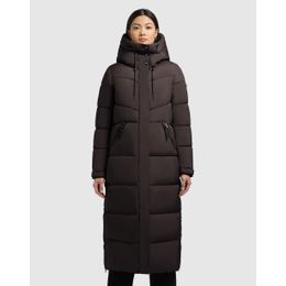 Khujo Damen Steppmantel "SHIMANTA5", braun, Gr. XXL, unifarben, Steppware, Obermaterial: 100% Polyester. Futter: 100% Polyester. Wattierung: 100%