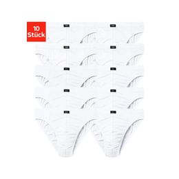 H.I.S. H.I.S Herren Slip "M&auml;nner Unterhose", Gr. 3, wei&szlig;, Jersey, Obermaterial: 95% Baumwolle, 5% Elasthan, unifarben, Unterhosen, in Unifarben