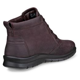 Ecco Damen Winterboots "BABETT BOOT", Gr. 39pflaume, Nubukleder, unifarben, Basic, Schuhe, Schn&uuml;rboots, Stiefelette mit herausnehmbarer Einlage,