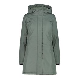CMP Damen Parka "WOMAN PARKA FIX HOOD", grau, Gr. 46, Stoff, Obermaterial: 100% Polyamid. Futter: 100% Polyester. Wattierung: 100% Polyester, Jacken