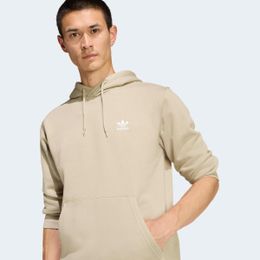 Herren Kapuzensweatshirt "TREFOIL ESSENTIALS HOODIE", beige, Gr. XXL, adidas originals, Obermaterial: 70% Baumwolle, 30% Polyester, Sweatshirts,