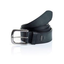 MONTI Herren Lederg&uuml;rtel "NASHVILLE", schwarz, Gr. 145, Rindsleder, G&uuml;rtel, 4,0 cm breit, Jeans-Casual, k&uuml;rzbar, bis Gr. 150 cm