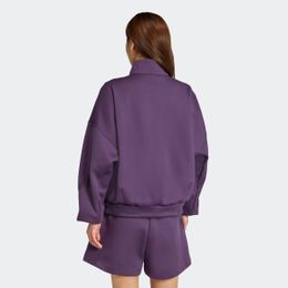 Damen Trainingsjacke "ADIDAS Z.N.E", lila, Gr. L, adidas Sportswear, Obermaterial: 57% Polyester, 43% Baumwolle, Jacken