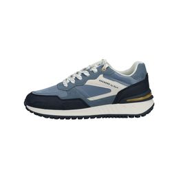 Herren Sneaker "Dockers by Gerli Sneaker Textil", Dockers by Gerli, Gr. 44, blau, Textil, Schuhe