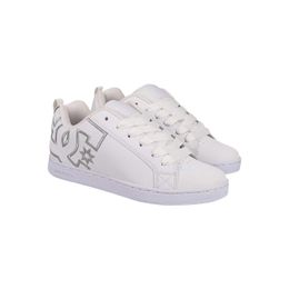 DC Shoes Damen Sneaker "Court Graffik", Gr. 5,5, bunt, Obermaterial:55, 91% Leder, 38, 75% Synthetik, 5, 34% Microfaser;, Schuhe