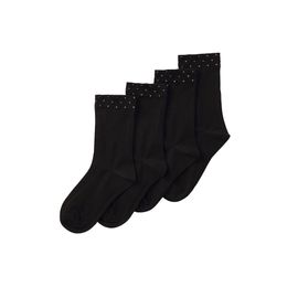 Lindex Socks female Black size 36/38