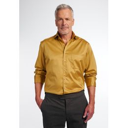 Eterna Herren Langarmhemd "COMFORT FIT"gelb, Gr. 48, Twill, 100% Baumwolle, Hemden, EASY IRON (b&uuml;gelleicht)
