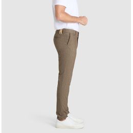 MAC Herren Chinohose "Lennox", braun, Gr. 40, Web, Obermaterial: 50% Baumwolle, 33% Polyester, 15% Viskose, 2% Elasthan, Hosen, aus elastischer