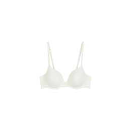 Marc O'Polo MARC O'POLO Damen B&uuml;gel-BH "Second Skin Jaquard", Gr. 70wei&szlig;, Obermaterial: 63% Polyamid, 30% Polyester, 7% Elasthan, BHs, leicht gepolsterte Cups,