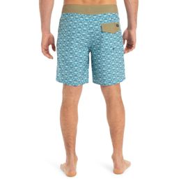 Quiksilver Herren Boardshorts "Surfsilk Straight Leg 18"", blau, Gr. 31, Obermaterial: 88% Polyester, 12% Elasthan., Hosen