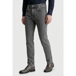 Herren Slim-fit-Jeans "SLIM TAPER", grau, Gr. 32, Calvin Klein Jeans, Denim/Jeans, Obermaterial: 98% Baumwolle, 2% Elasthan, Jeans, mit Markenlabel