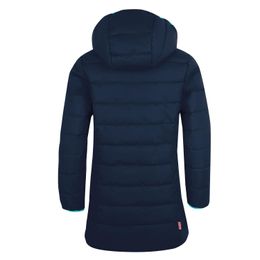 Trollkids Kinder Funktionsmantel "GIRLS STAVANGER COAT", blau, Gr. 176, kontrastfarbene Details, unifarben, Steppware, Obermaterial: 100% Polyester.