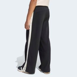 M&auml;dchen Sporthose "JG STD WL PNT"schwarz, sanftes wei&szlig;,, Gr. 164, adidas Sportswear, Obermaterial: 70% Baumwolle, 30% Polyester, Hosen