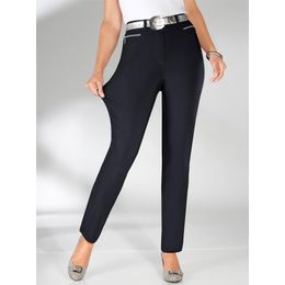 Stehmann Damen Thermohose, schwarz, Gr. 255, unifarben, 76% Viskose, 21% Polyamid, 3% Elasthan, Hosen