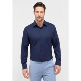 Eterna Herren Langarmhemd "MODERN FIT"navy, Gr. 43, 100% Baumwolle, Hemden, NON IRON (b&uuml;gelfrei)