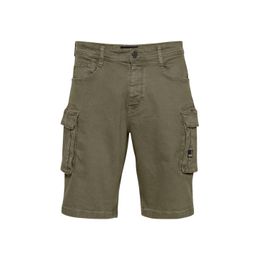11 Project Herren Cargoshorts "Cargoshorts PRLijan", gr&uuml;n, Gr. M, Obermaterial: 98% Baumwolle CO. 2% Elasthan EL., Hosen