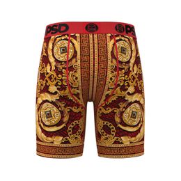 PSD Herren Boxershorts "REGAL SNAKE. Herren", Gr. L, rot, 88% Polyester, 12% Elasthan, Unterhosen