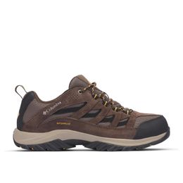 Columbia Herren Wanderschuh "CRESTWOOD WATERPROOF", Gr. 48, braun, Synthetik, Schuhe, wasserdicht