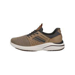 Herren Sneaker "Dockers by Gerli Sneaker Textil", Dockers by Gerli, Gr. 42, braun, Textil, Schuhe