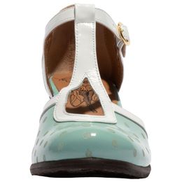 Fly London Damen Pumps "Fly London Pumps Leder", Gr. 38mint, Leder, Schuhe