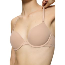 Triumph Damen B&uuml;gel-BH "Body Make-Up WHP", Gr. 90, beige, Microtouch, Obermaterial: 62% Polyester, 23% Polyamid, 15% Elasthan, unifarben, Basic, BHs,