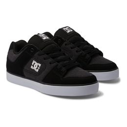 DC Shoes Herren Sneaker "Pure", Gr. 11,5, schwarz, Obermaterial:55, 4% Leder, 44, 6% Synthetik;, Schuhe