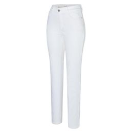 MAC Damen Stretch-Jeans "Dream", wei&szlig;, Gr. 46, Denim/Jeans, Obermaterial: 48% Polyester, 47% Baumwolle, 5% Elasthan, Jeans, mit Stretch f&uuml;r den