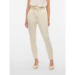 V&eacute;ro Moda VERO MODA Damen Jogger Pants "VMEVA MR LOOSE STRING PANT GA NOOS", beige, Gr. XS, unifarben, Web, Obermaterial: 65% Viskose (LENZING ECOVERO ), 30%