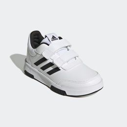 M&auml;dchen Klettschuh "TENSAUR HOOK AND LOOP", 32, schwarz-wei&szlig;, adidas Sportswear, Synthetik, Textil, Schuhe