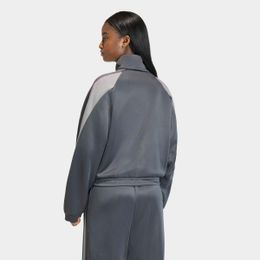 Damen Trainingsjacke "STADIUM", grau, Gr. XL, adidas Sportswear, Obermaterial: 67% Polyester, 33% Baumwolle, Jacken, aus Polyester und Baumwolle, f&uuml;r