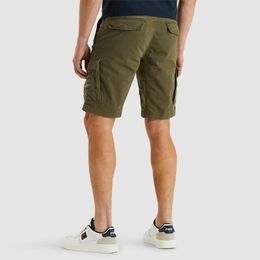 PME-Legend PME LEGEND Herren Cargoshorts, gr&uuml;n, Gr. 32, Web, Obermaterial: 97% Baumwolle, 3% Elasthan, Hosen, Sommerhose in gewaschener Optik