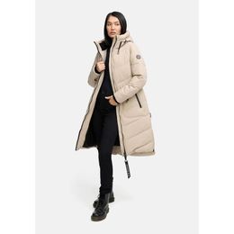 Marikoo Damen Winterjacke "Benikoo"light taupe, Gr. XXL, Obermaterial: 92% Nylon, 8% Elasthan; Futter: 100% Polyester; Wattierung: 100% Polyester;