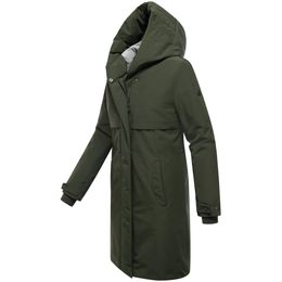 Navahoo Damen Wintermantel "Domingaa 14", gr&uuml;n, Gr. XS, Obermaterial: 100% Polyester. Futter 1: 95% Polyester, 5% Elasthan. Futter 2: 100% Polyester.
