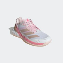 Damen Tennisschuh "DEFIANT SPEED 2", adidas Performance, Gr. 40, wei&szlig;, Synthetik, Textil, Schuhe, f&uuml;r Hartcourt, All-Court