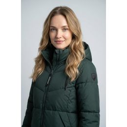 Icepeak Damen Steppmantel "Icepeak ADAIRE", gr&uuml;n, Gr. 40, Obermaterial: 100% Polyester, M&auml;ntel, winddicht, wasserabweisend, in Daunenoptik,