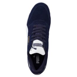 Puma Damen Sneaker "ICRA TRAINER SD", Gr. 42, blau, Leder, Schuhe, aus Leder, atmungsaktiv, mit SOFTFOAM+ D&auml;mpfung