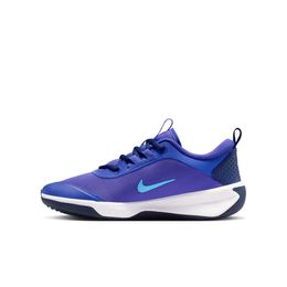 Nike Kinder Laufschuh "Nike OMNI MULTI-COURT (GS)", Gr. 37,5persian violet, university blau, blau void, Synthetik, Textil, Schuhe, F&uuml;r Kinder &