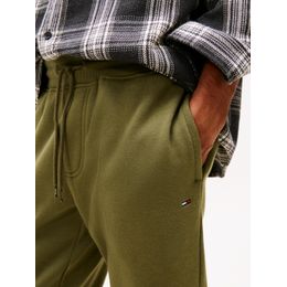 Tommy Jeans Herren Sweathose "TJM SLIM S FLAG SWEATPANT"dunkelgr&uuml;nery, Gr. XXL, Sweatware, Obermaterial: 80% Baumwolle, 20% Polyester, Hosen, Mit