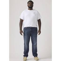 LEVI'S&reg; PLUS LEVI'S PLUS Herren Tapered-fit-Jeans "502 TAPER B&T", blau, Gr. 48, Denim/Jeans, Obermaterial: 99% Baumwolle, 1% Elasthan, Jeans, mit Stretch