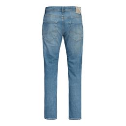 Jack & Jones JACK & JONES Herren Tapered-fit-Jeans "JJIMIKE JJORIGINAL CJ SN", blau, Gr. 38, unifarben, Denim/Jeans, Obermaterial: 98% Baumwolle, 2% Elasthan,