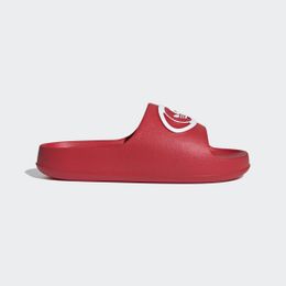 Herren Badesandale "ADILETTE 00S BADESCHLAPPEN", adidas originals, Gr. 46, rot, Synthetik, Schuhe, Badelatschen