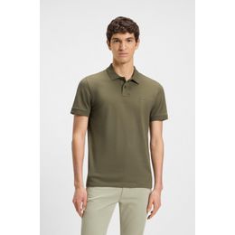 BOSS Orange Herren Poloshirt "Passenger Regular Fit", gr&uuml;n, Gr. S, Jersey, Obermaterial: 95% Baumwolle, 5% Elasthan, Shirts, Classic Stretch Pique