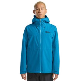 Jack Wolfskin Herren Funktionsjacke "HIGHEST PEAK 3L JKT M", blau, Gr. XXL, Obermaterial: 100% Polyester. Futter: 100% Polyester, Jacken