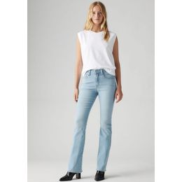 Levi's LEVI'S Damen Bootcut-Jeans "725 HIGH RISE BOOTCUT", blau, Gr. 26, Denim/Jeans, Obermaterial: 80% Baumwolle, 19% Polyester, 1% Elasthan, Jeans