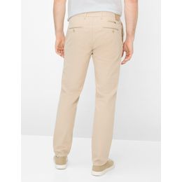 Brax Herren Chinohose "Style FABIO IN", beige, Gr. 35, Web, 97% Baumwolle, 3% Elasthan, Hosen